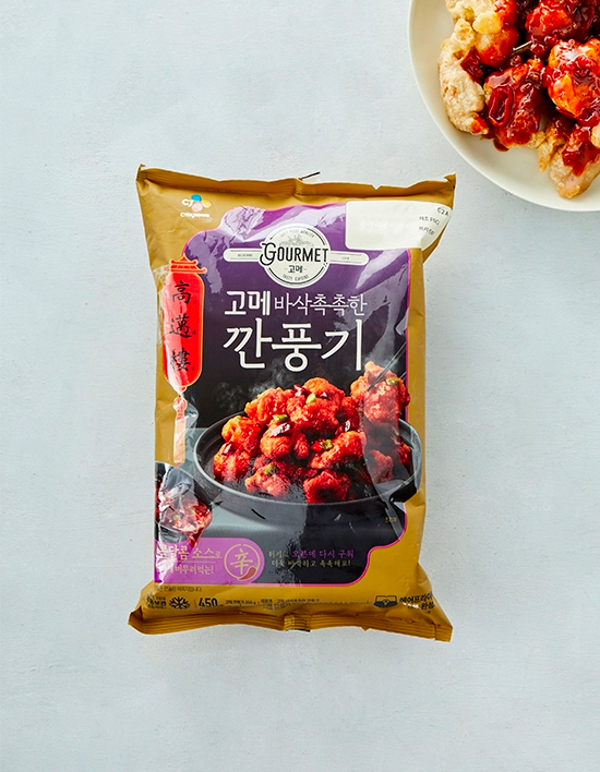 [cj] 고메 바삭촉촉한 깐풍기 마켓컬리