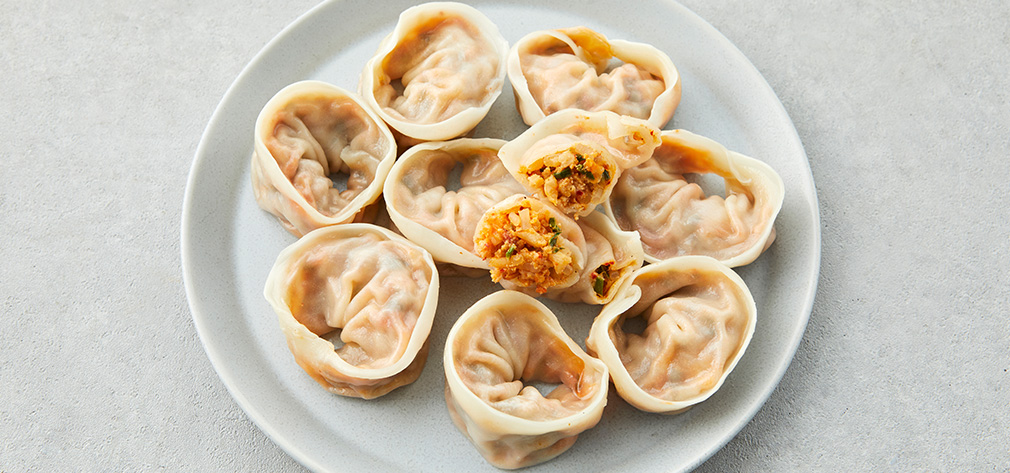 [한만두] 아삭한 김치만두 280gx2 - 마켓컬리