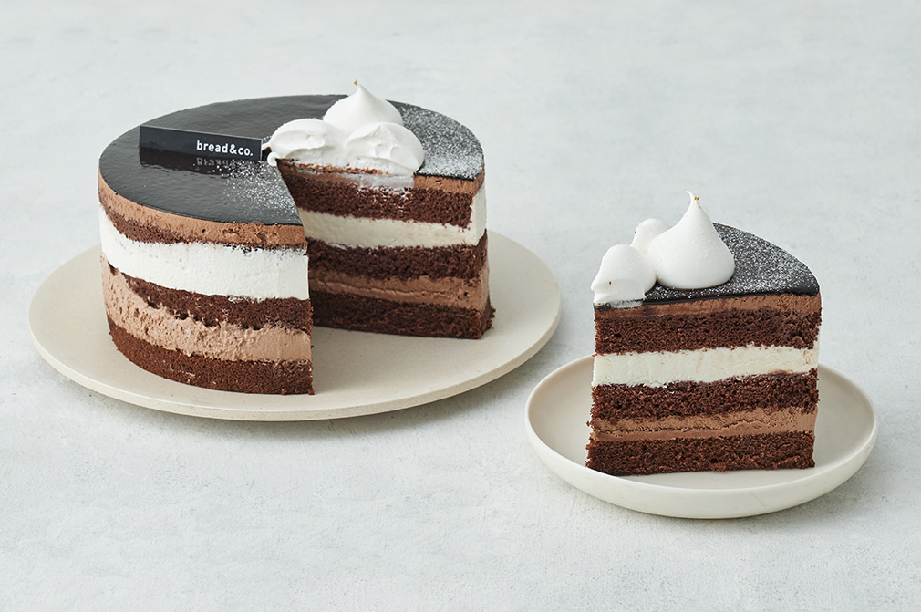 [브레댄코] 더블 초코 케이크 - 마켓컬리