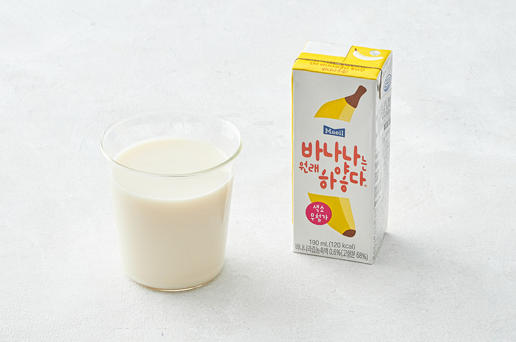 [매일] 바나나는 원래 하얗다 190mL x 6개입 - 마켓컬리